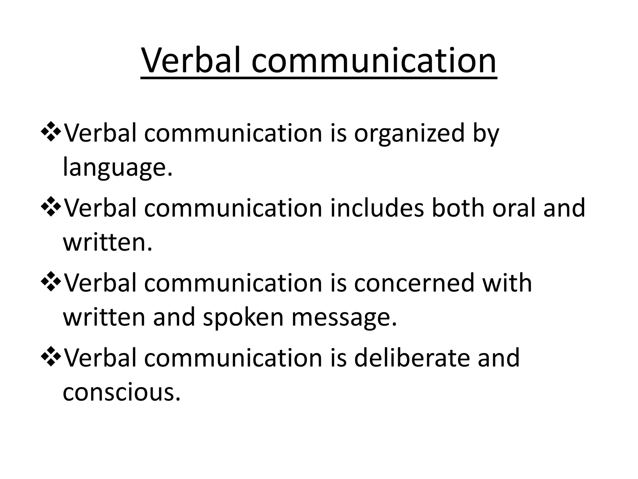 Verbal and non verbal communication | PPTX