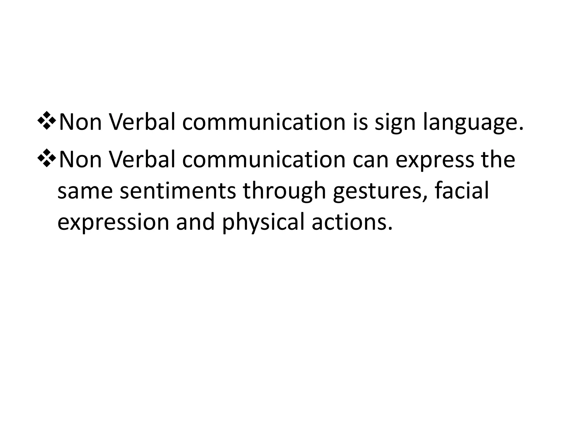 Verbal and non verbal communication | PPTX