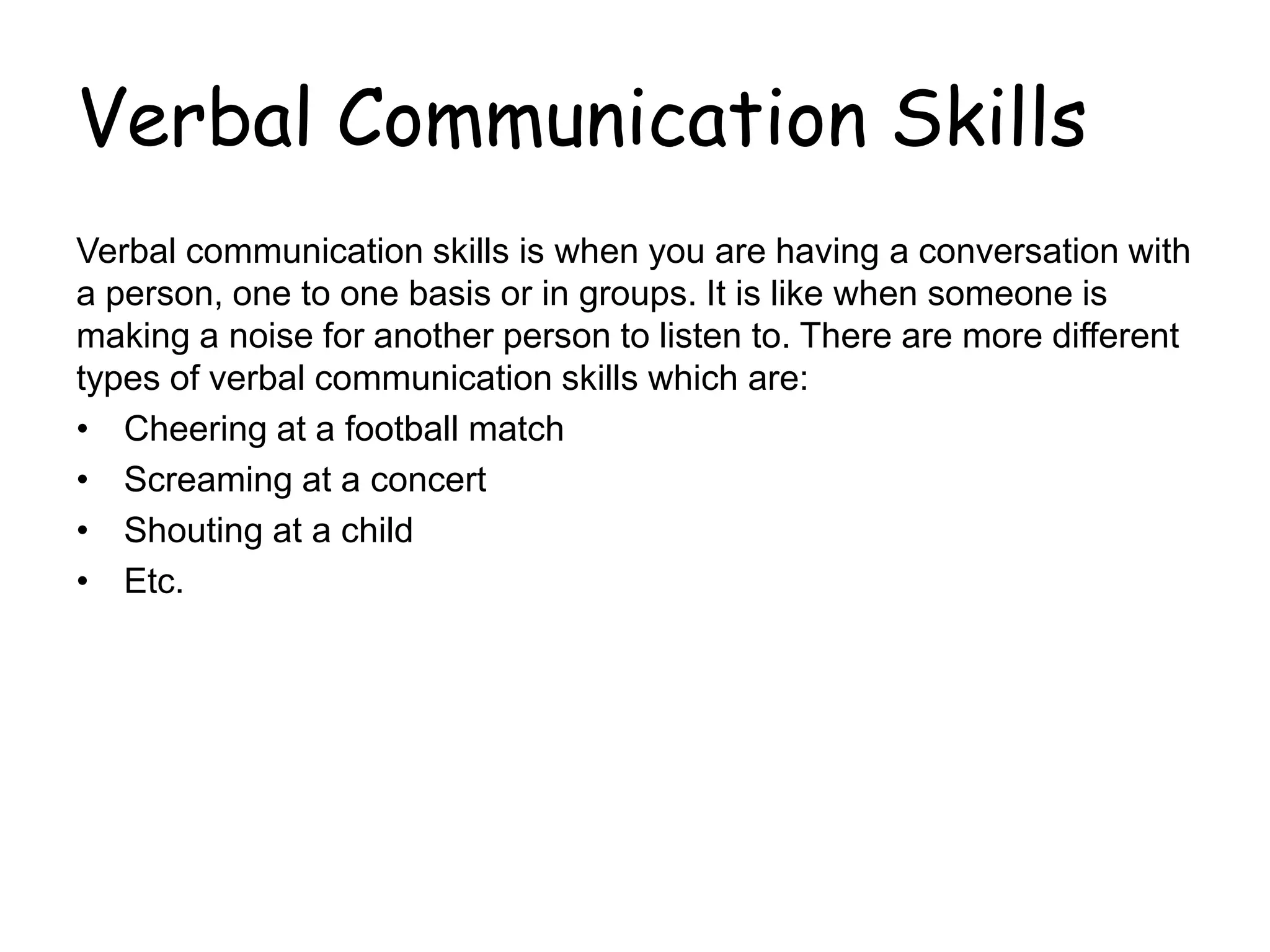 Verbal and non verbal communication skills | PPT