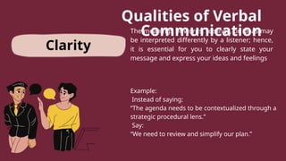 VERBAL AND NON VERBAL COMMUNICATION; ITS TYPES AND FORMS | PPTX
