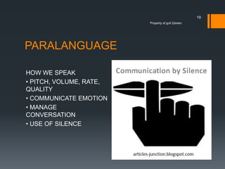 Verbal and non verbal communication | PPTX