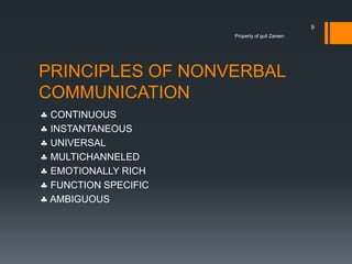 Verbal and non verbal communication | PPTX