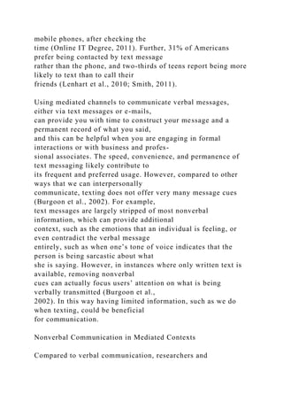 Verbal and Nonverbal Communication Making Every Word and .docx