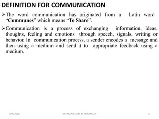 Verbal and non verbal communications | PPTX