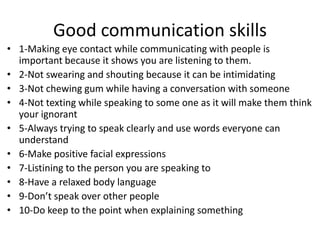 Verbal and non verbal communication skills | PPT