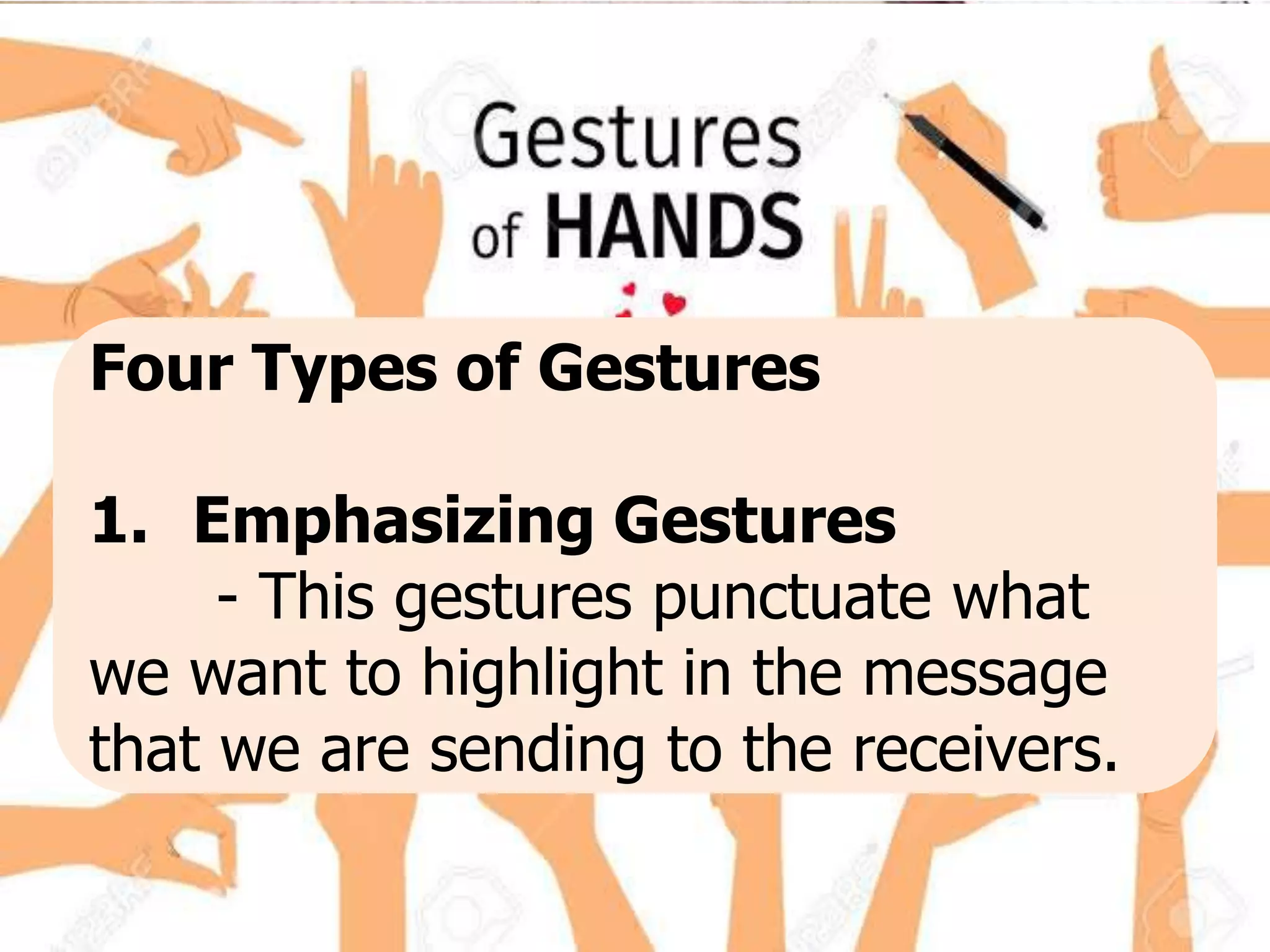 Types Nonverbal Communication Ppt