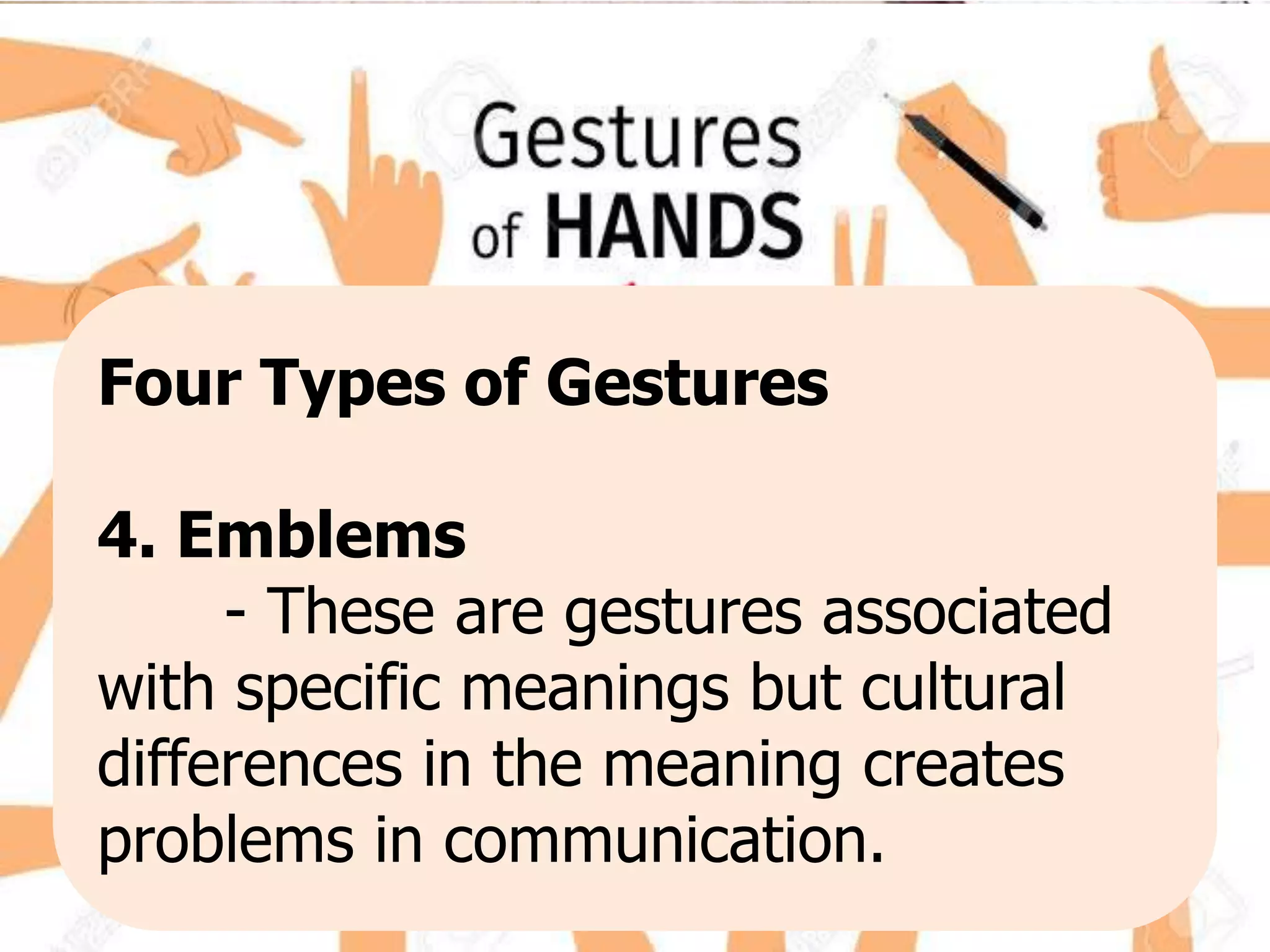 Types nonverbal communication | PPTX
