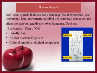 Verbal and non verbal signaling | PPTX