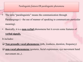 Verbal and non verbal signaling | PPT