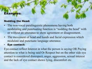 Verbal and non verbal signaling | PPT