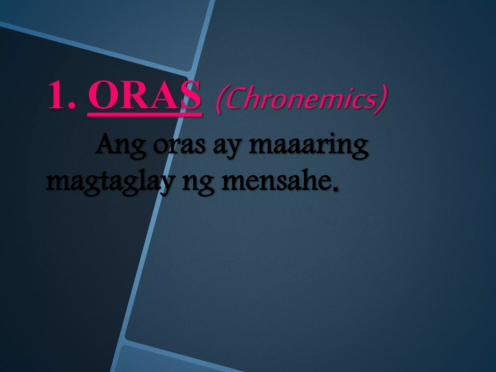 Verbal at di verbal na komunikasyon | PPTX