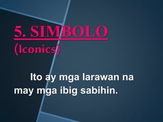 Verbal at di verbal na komunikasyon | PPTX