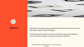 Verbal Autopsy Disaster Victim Identification Forensic Identification.pptx