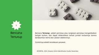 Verbal Autopsy Disaster Victim Identification Forensic Identification.pptx