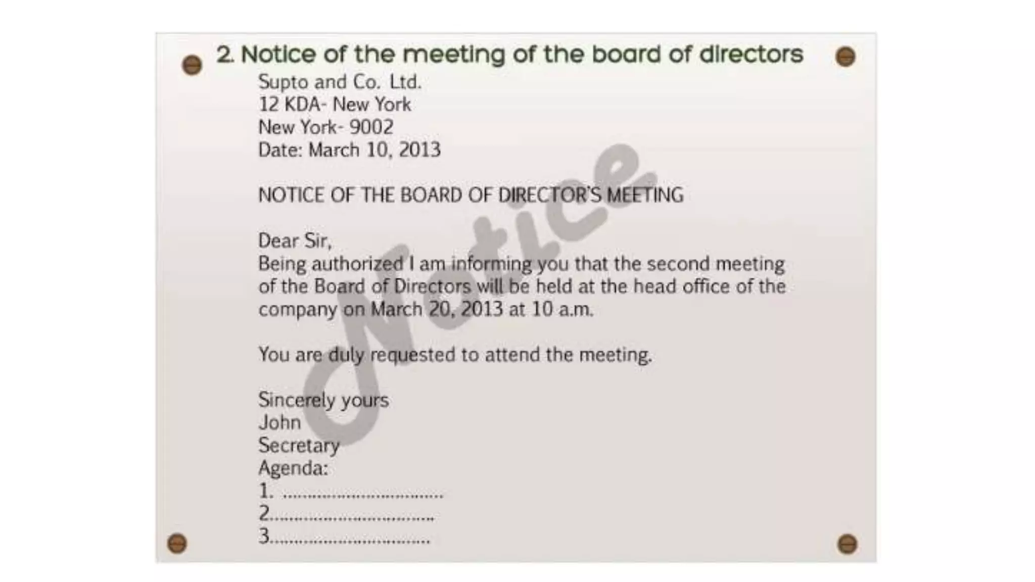 directives and instructions | PPTX | Business | Business and Finance