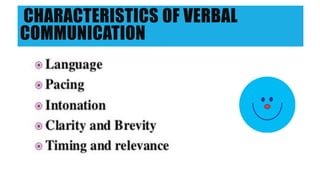 Verbal communication | PPTX