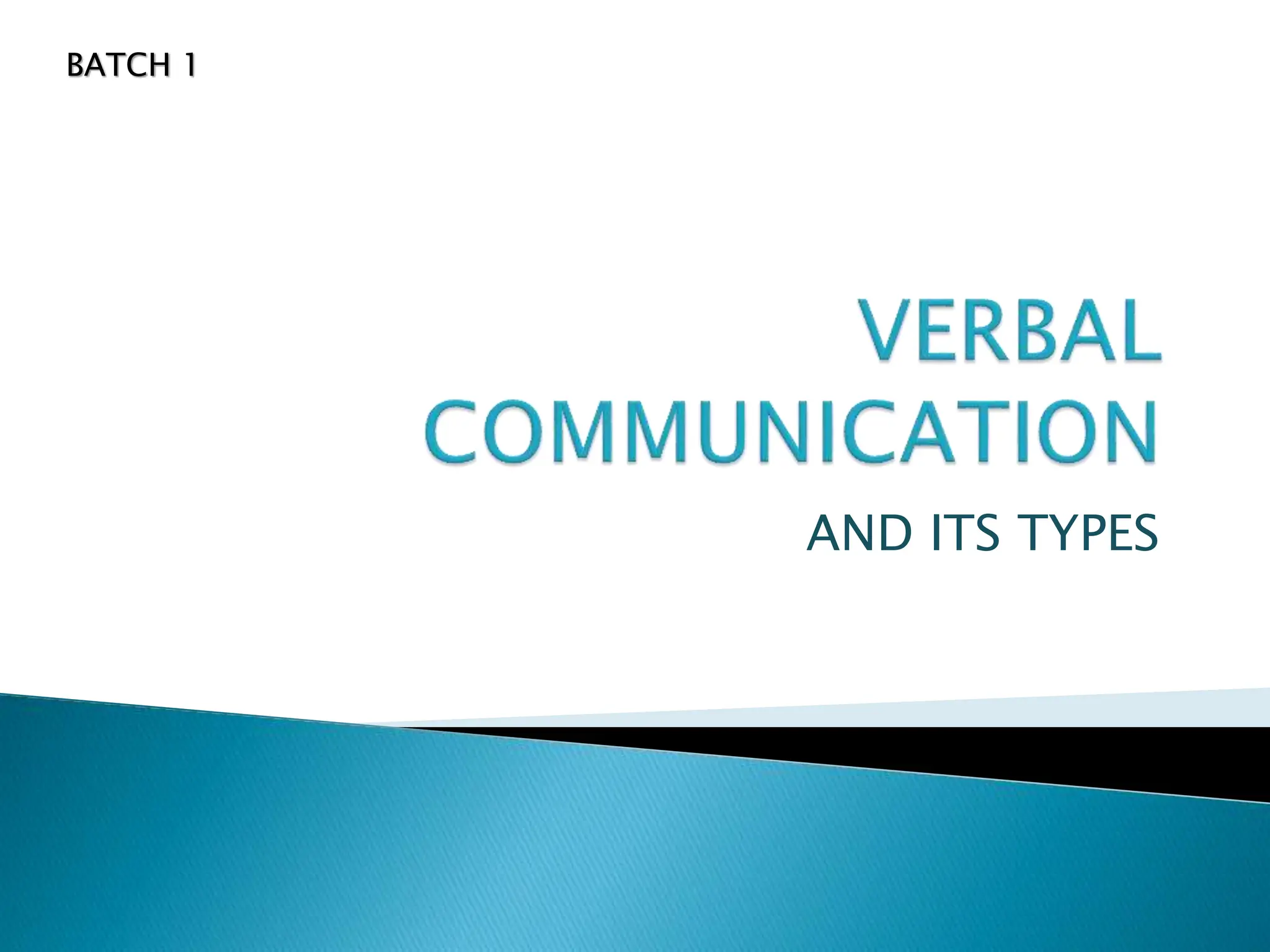 Verbal communication.pptx