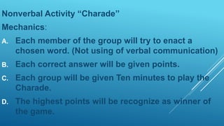 Verbal and NonVerbal Communication | PPTX
