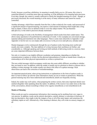 Verbal communication report | PDF