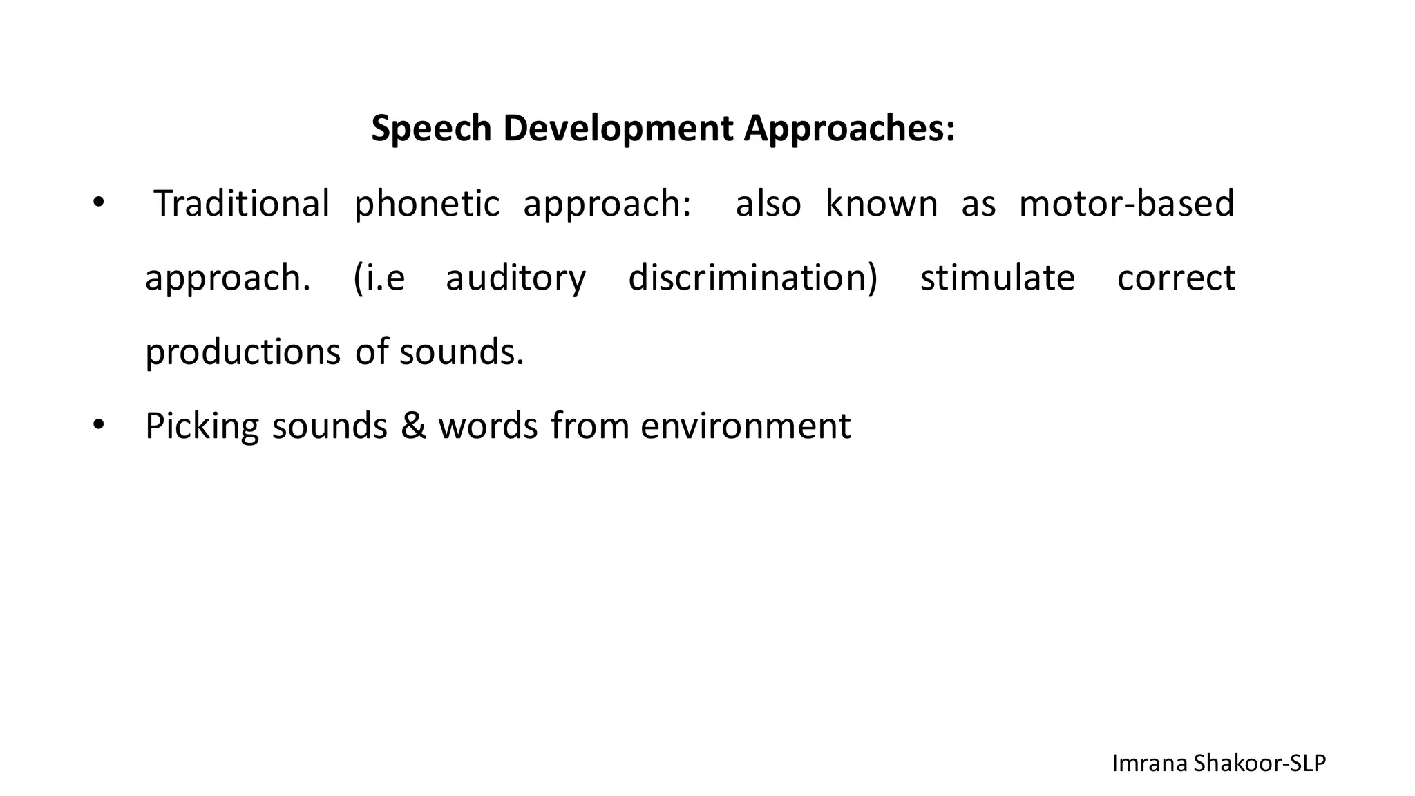 Verbal intervention for non verbal kids | PPT