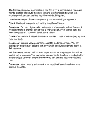 Verbalizing Your Inner Dialogue | PDF | Mental Health | Diseases and ...