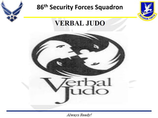 Verbal judo powerpoint slide | PPTX