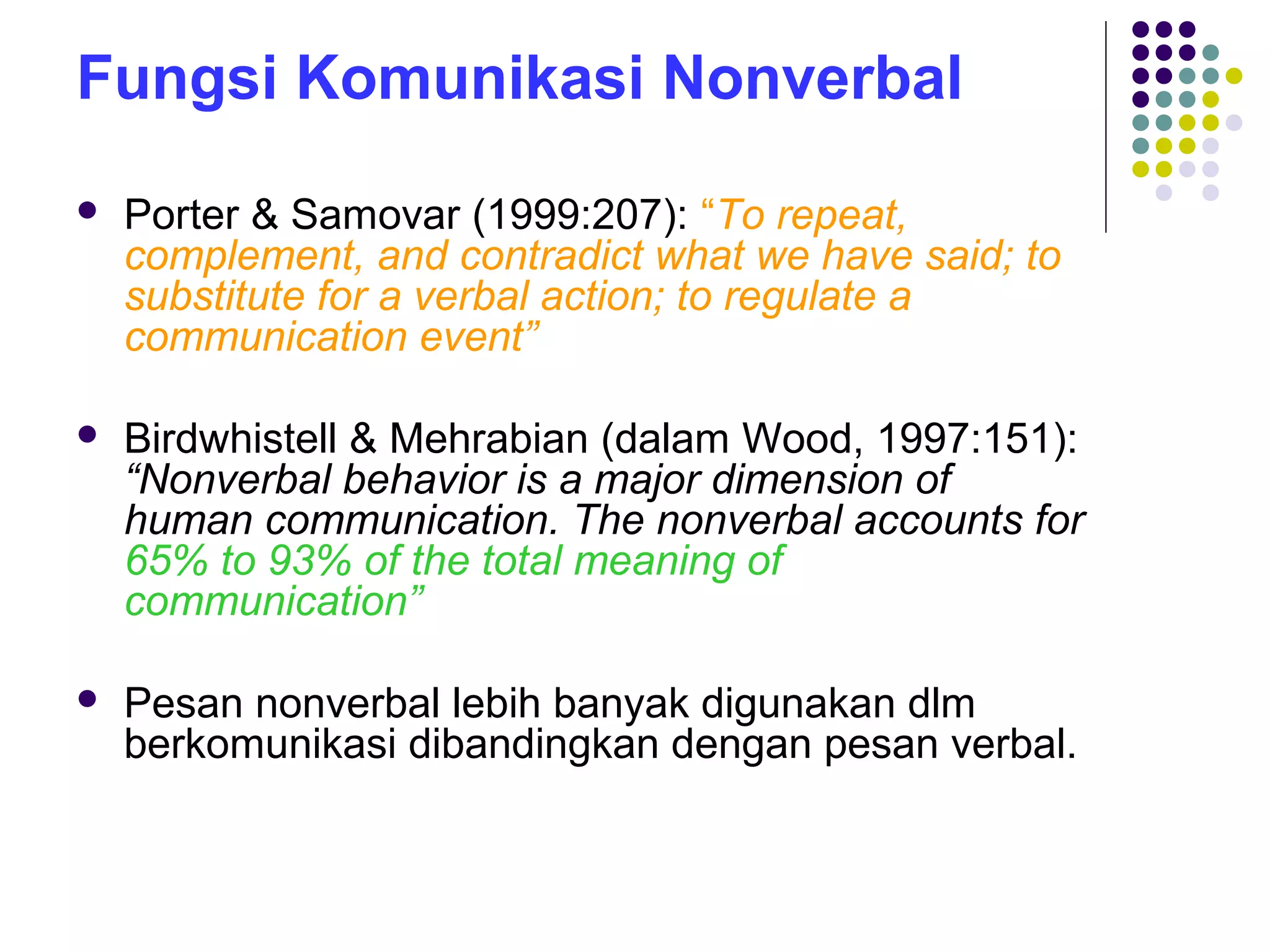 Verbal & non verbal communication | PPT
