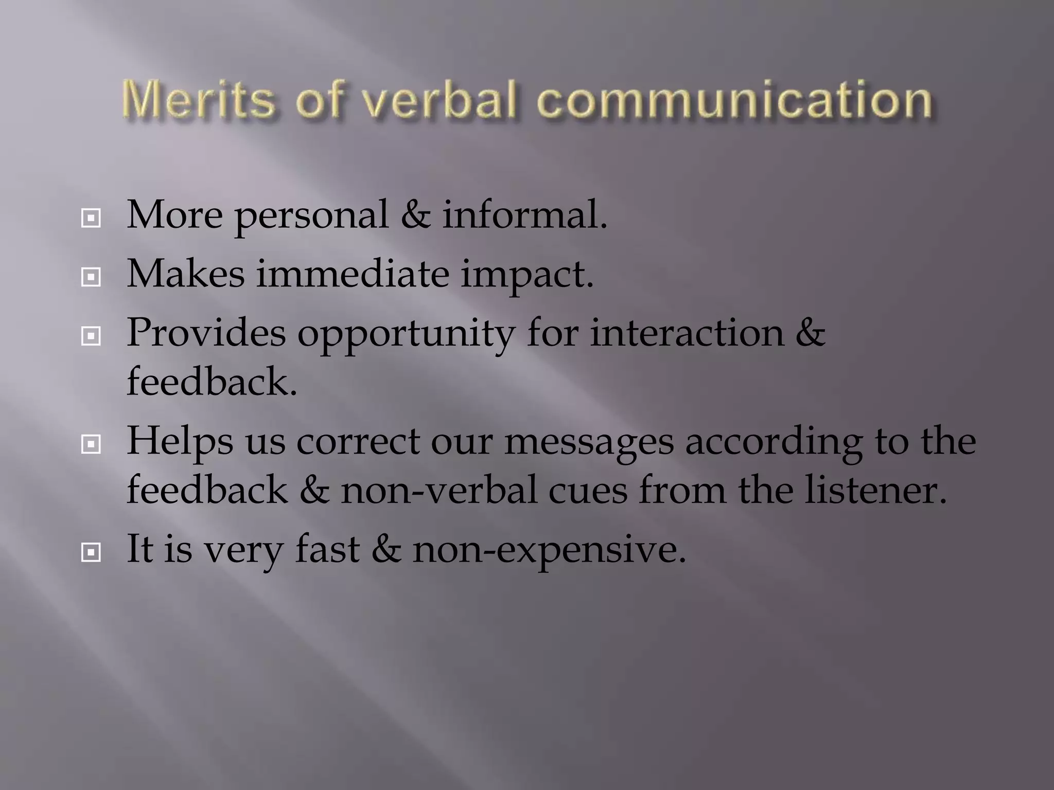 Verbal & non verbal communications | PPTX