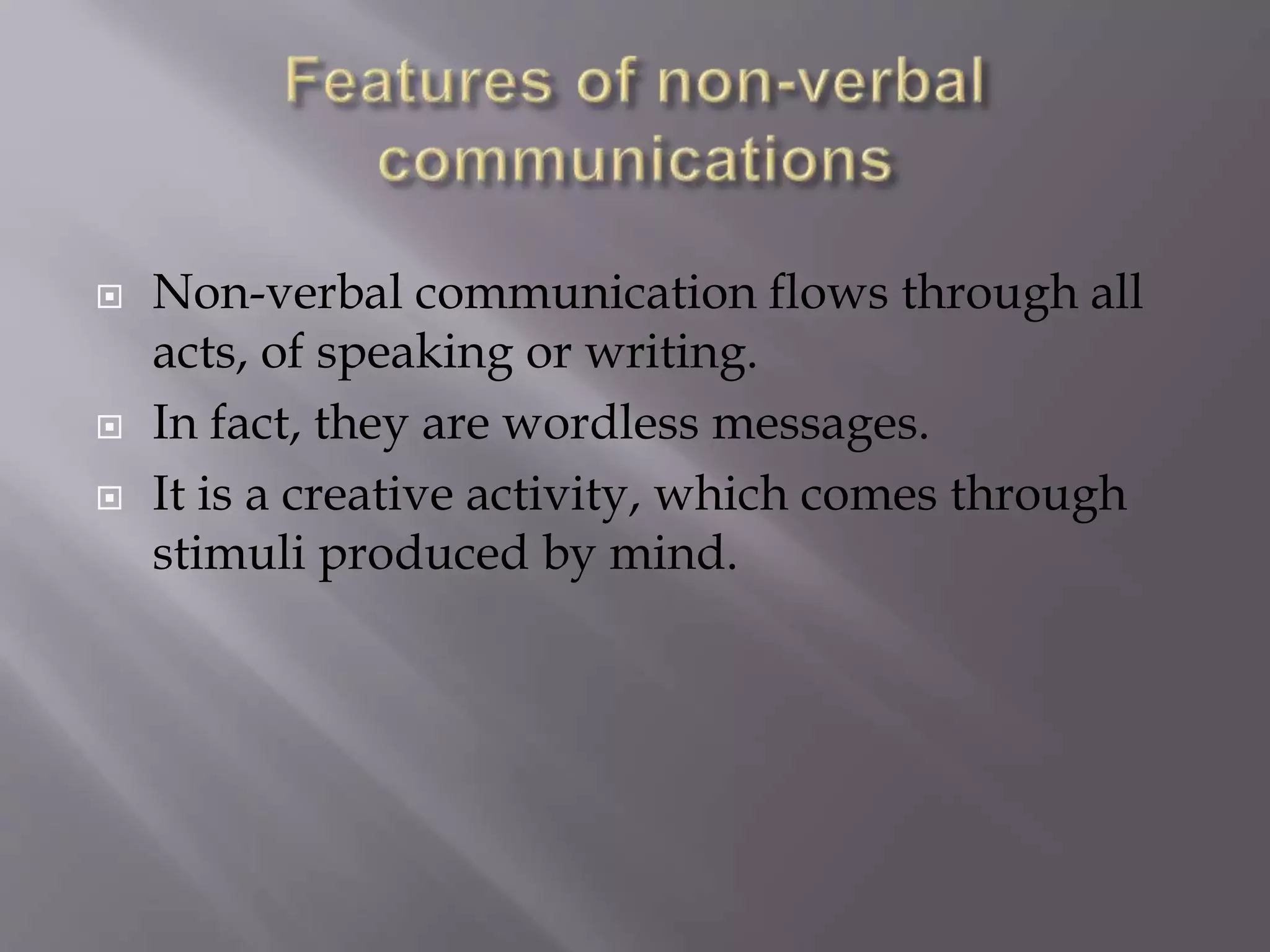 Verbal & non verbal communications | PPTX