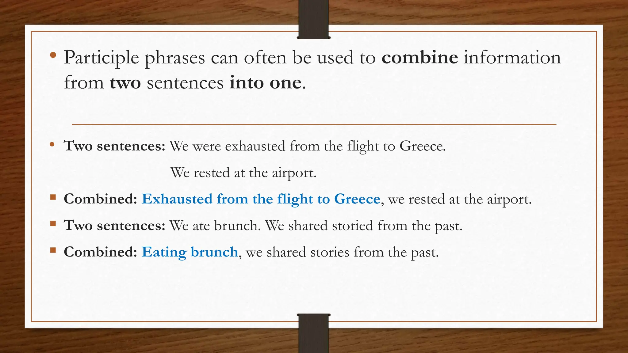 Verbal Phrases participial, gerund and infinitive.pptx