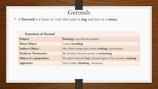 Verbal Phrases participial, gerund and infinitive.pptx