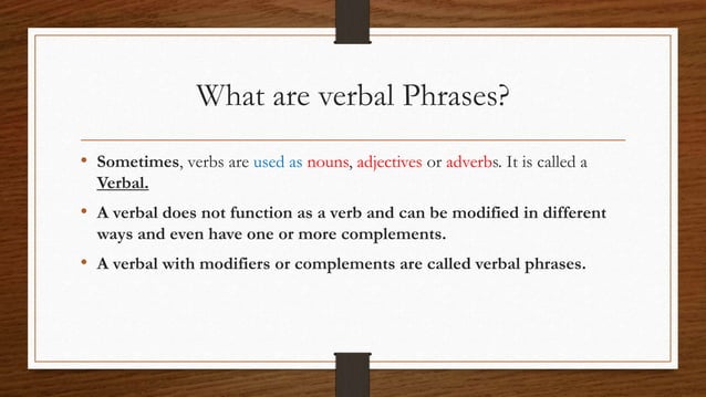 Verbal Phrases participial, gerund and infinitive.pptx