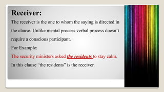 Verbal process | PPTX | Law