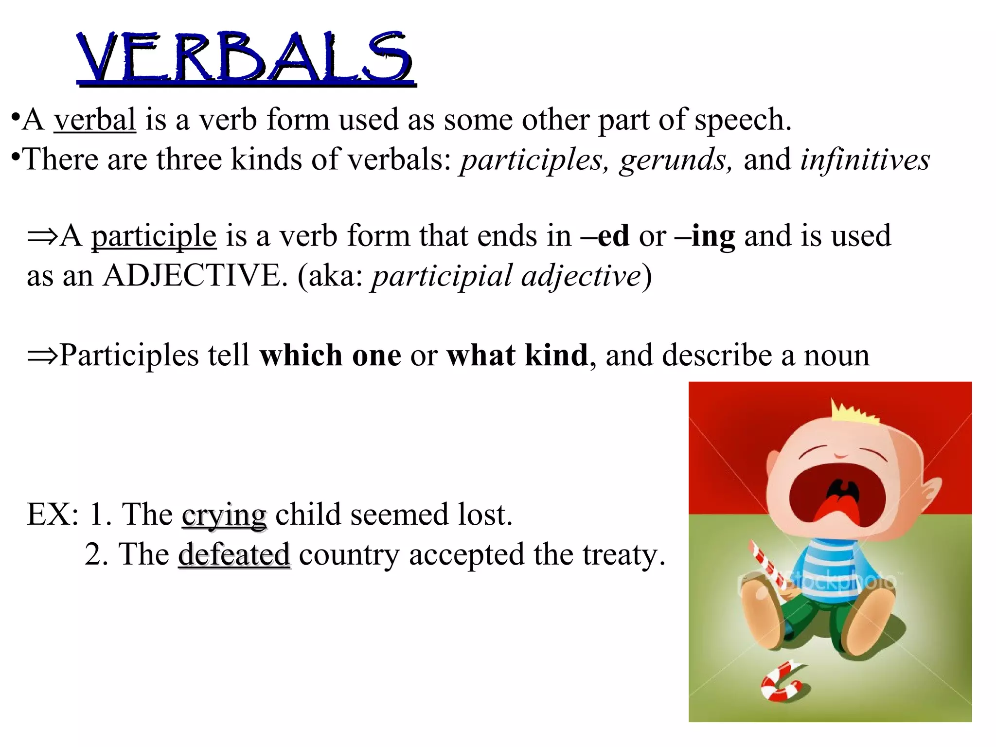 Verbals | PPT