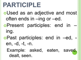 Verbals | PPTX