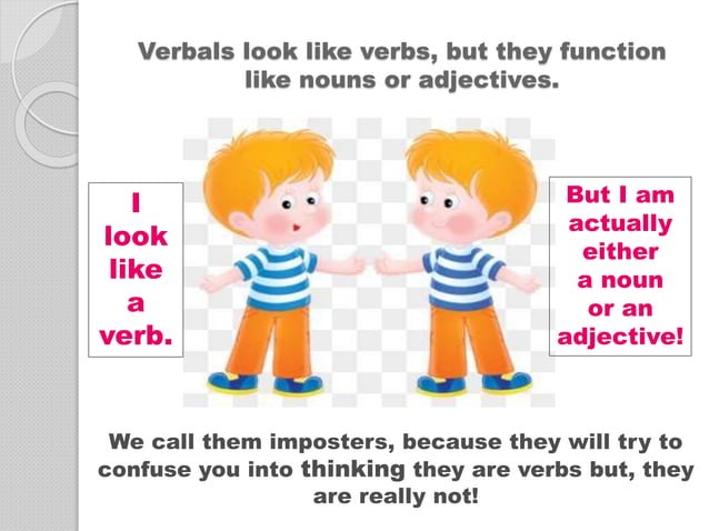 Verbals (Non-finite Verbs) | PPT