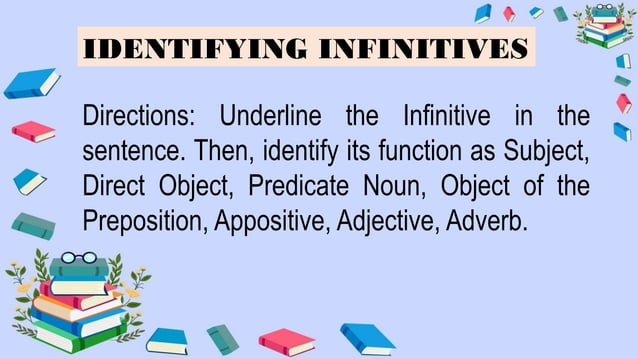 VERBALS- grade 9 lesson- VERBALS AND FUNCTIONS | PPTX