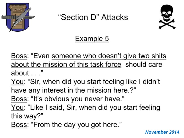 Verbal self defense | PPT