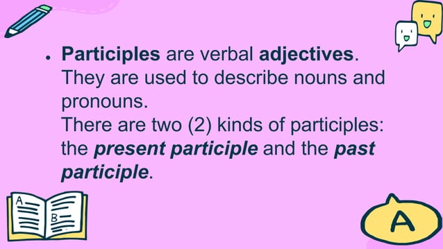 verbals(gerund, Infinitives, and participles).pptx | Dance | Fine Art
