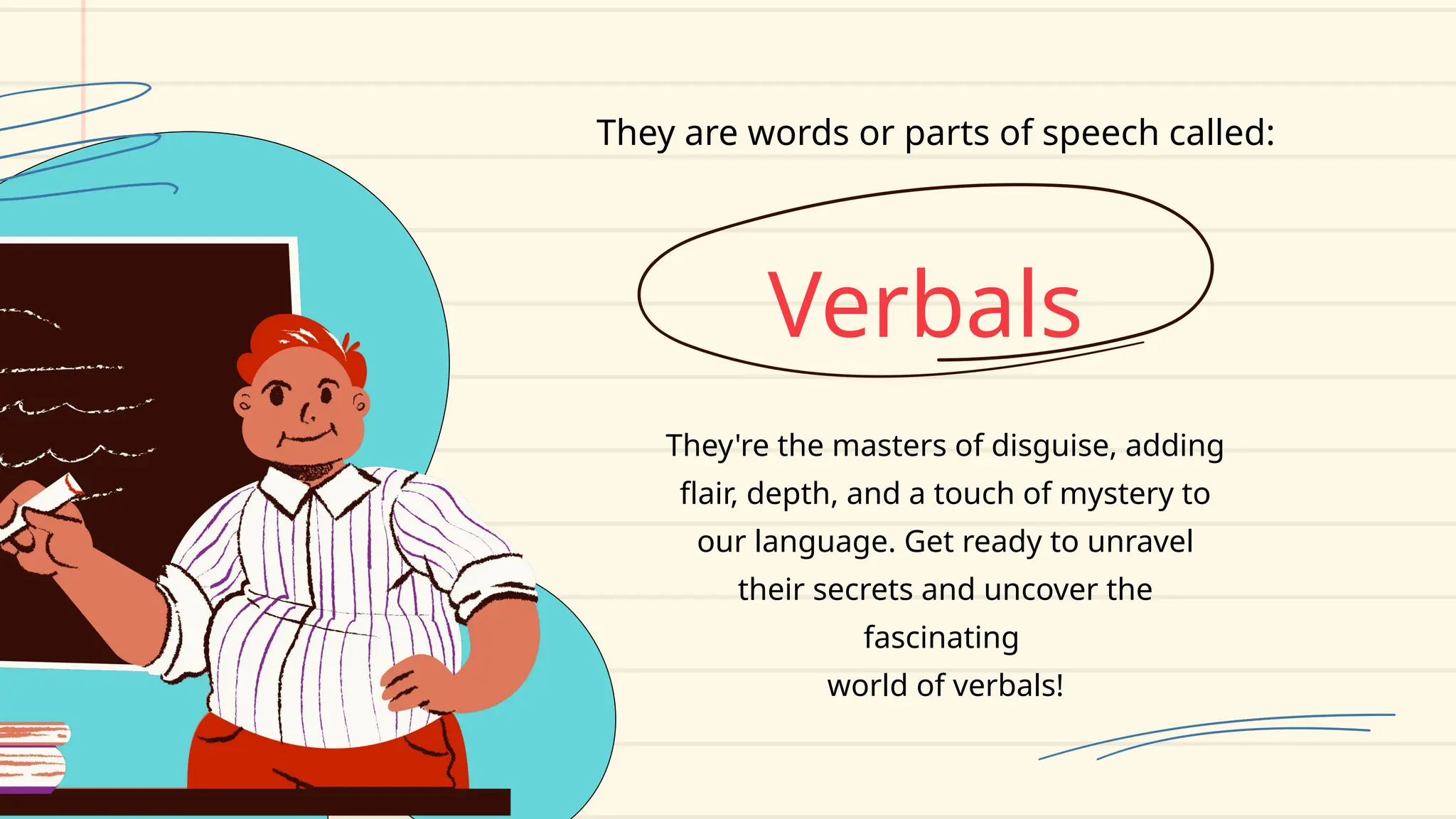 Verbals, Gerunds and Participles Lesson for Middle School.pptx