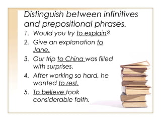 Verbals (infinitives, participles, gerunds) | PPT