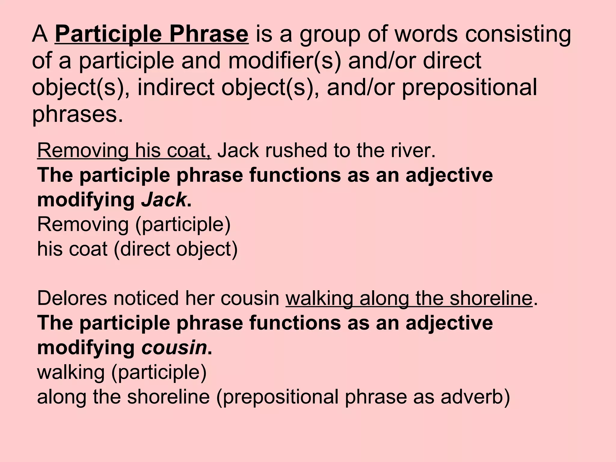 Verbals+powerpoint | PPT