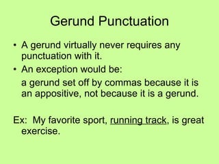 Verbals+powerpoint | PPT