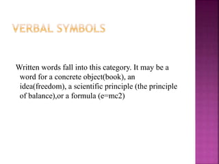 Verbal symbols | PPTX