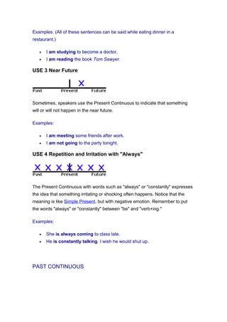 Verbal tenses. | PDF