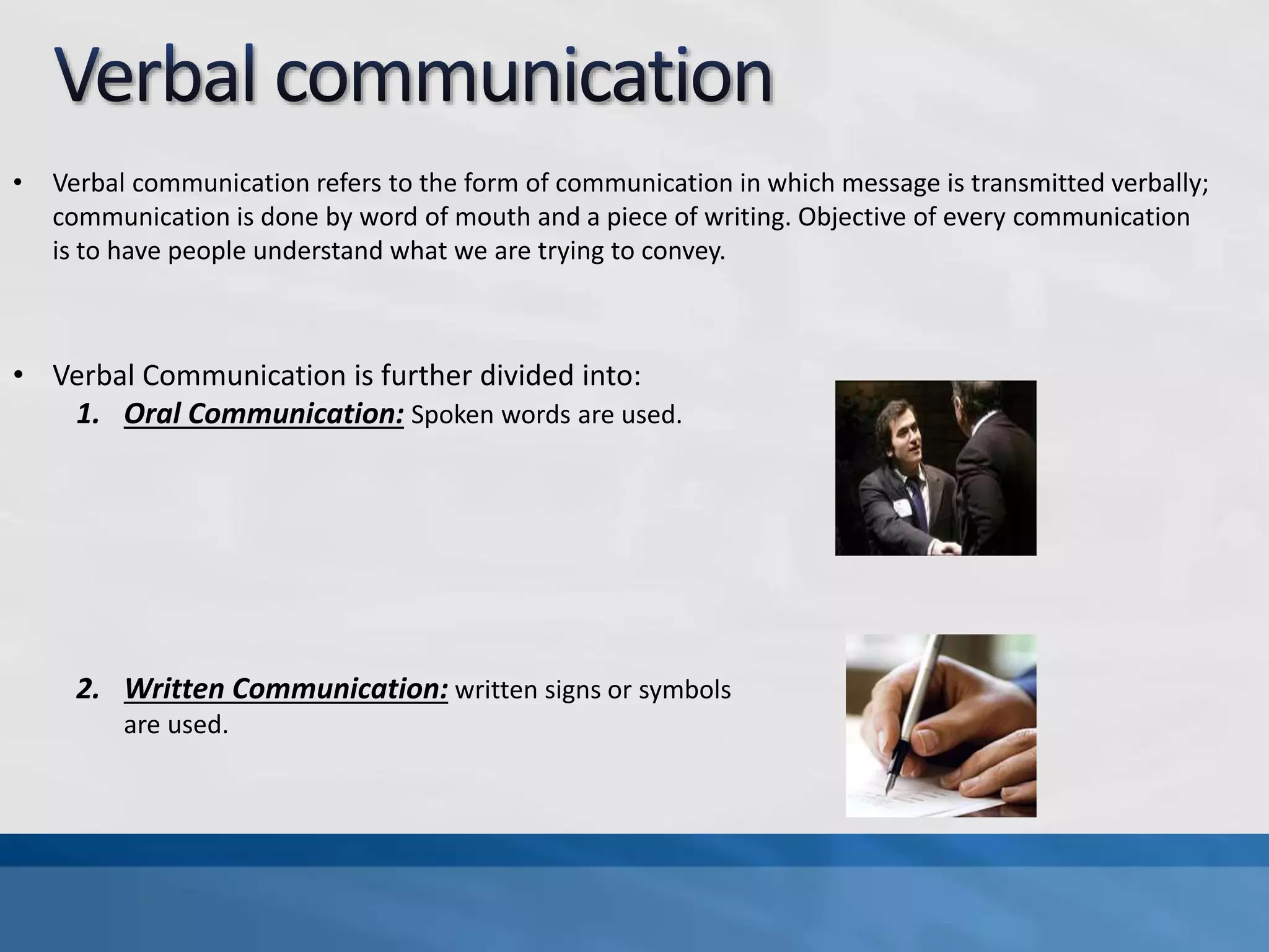 Verbal vs paraverbal | PPTX