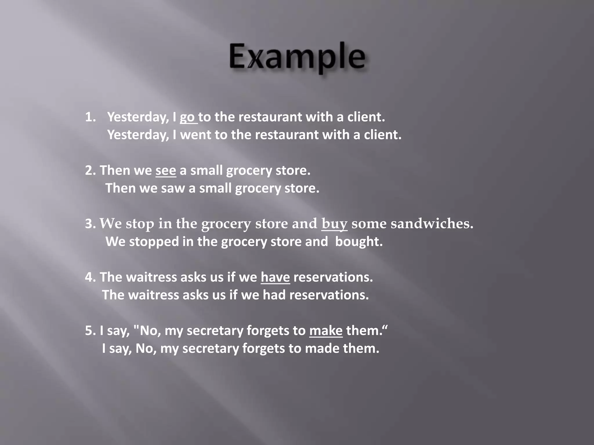 Verb Auxiliary Did , Verb To Be in Simple Past | PPTX