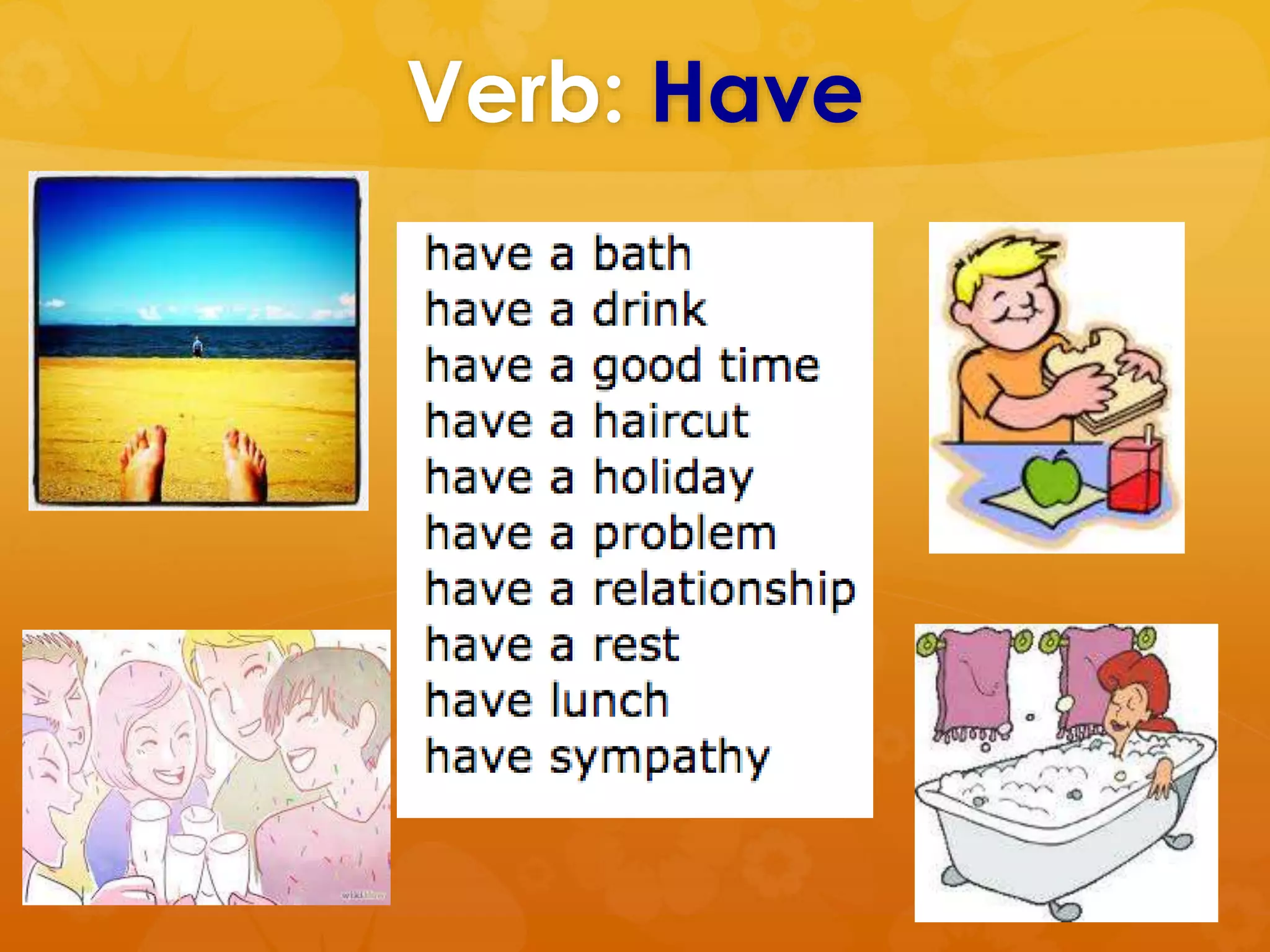 Verb collocations | PPTX