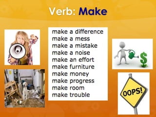 Verb collocations | PPTX