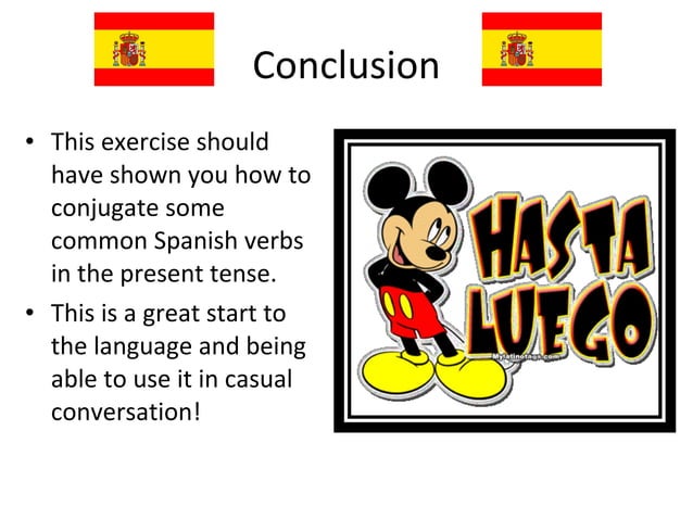 Verb conjugation | PPT